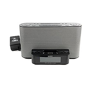 Sony ICFCS10iP - AM/FM Clock Radio with iPod/iPhone Speaker Dock.