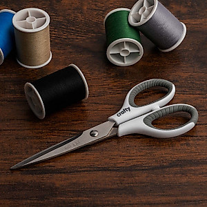 SINGER 6-1/2 inch Craft Scissors with Comfort Grip, Set of 3