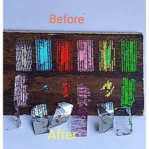 1000 Security Seal Hologram Tamper Evident Warranty Labels Stickers 15 mm x 30 mm- Dealimax Brand (Blue)