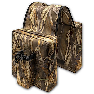 SUHU ATV Saddle Bags ATV Tank Bags Motorcycle Tank Bags Waterproof Cargo Pocket Tank Storage Bags for ATV UTV Snowmobile 4 Wheeler Motorcycle Bicycle Accessories