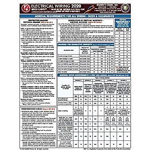 Electrical Wiring Based On 2020 NEC Wiring Methods & Materials Quick-Card