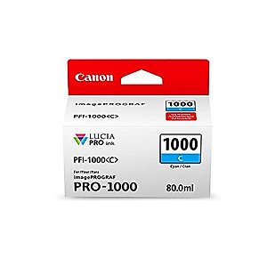 80 ml - Cyan - Original - Ink Tank - for imagePROGRAF PRO-1000