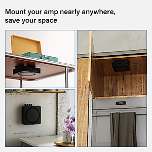Wall Mount for Sonos Amp Mount Slim Design Compatible with Sonos Wireless Amplifier Mounting Bracket with Ventilation Holes