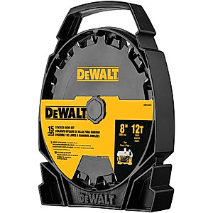 DEWALT Stacked Dado Saw Blade 8 Inch 12 Tooth (DW812DADO)