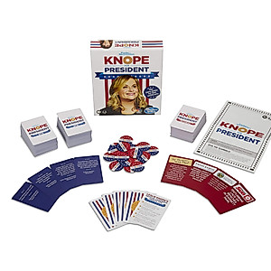 Hasbro Gaming Knope for President Party Card Game, for Parks and Recreation Fans, with Themes and Characters from The Hit TV Show, Game for Ages 16 and Up