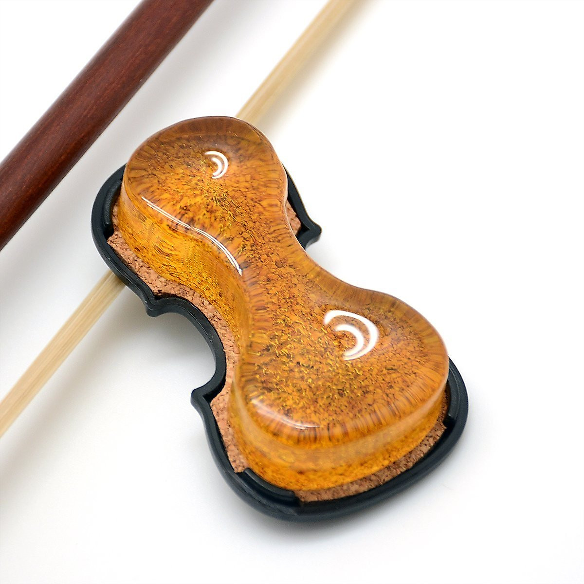 Natural Transparent Rosin Colophony Suited Violin Cello Viola and other Bowed String Instruments (Yellow)