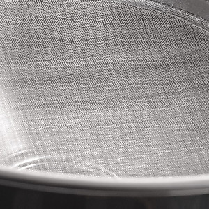 USAMILY 7 inch Stainless Steel Funnel with 120 Mesh Welded Filter Screen for Transferring Liquid, Oil, Powder, Resin