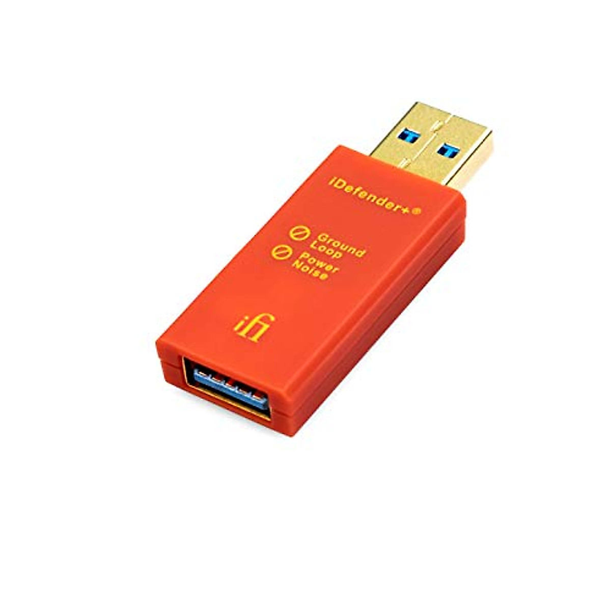 iFi iDefender+ USB Audio Ground Loop Eliminator (Type A > A) 5V