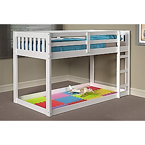 Woodcrest Jacob Bunk, Twin/Twin, White