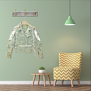 Metal Body Shape Clothing Display Hangers with Adjustable Waist and Arms, Female Mannequin Torso for Retail Boutique Photography Show, Fashionable Dress Form to Hang Coat Jackets Sweater Tops