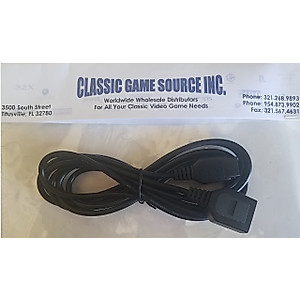 9FT Controller Extension Cable Cord Wire for Atari 7800 Controller Joystick