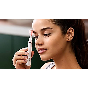 Philips Beauty Women's Bikini Trimmer and Precision Trimmer Special Edition Bundle, BRT387/90,Pink and White