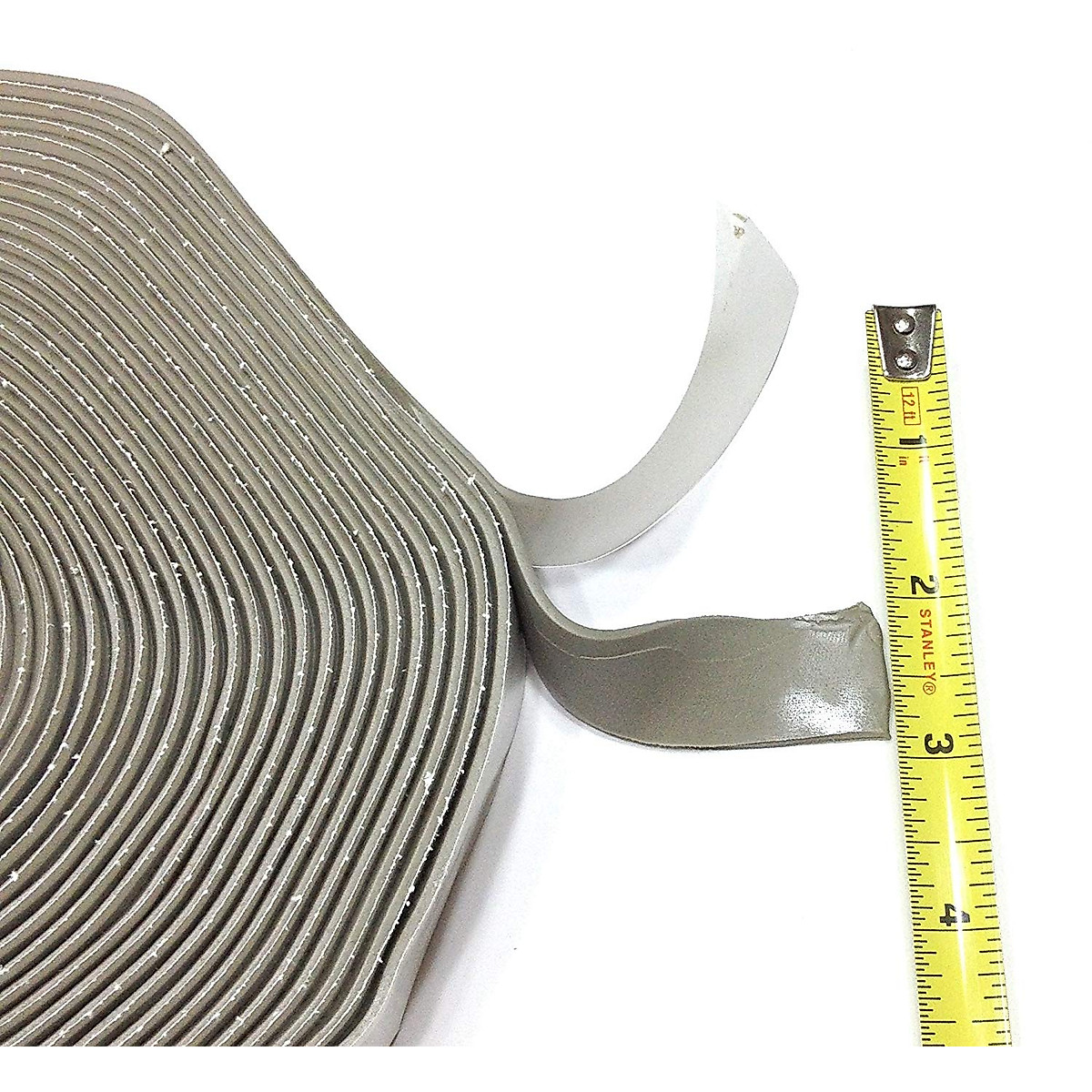 Colorimetrics Gray Putty Tape/Butyl Tape 1/8" x 3/4" x 30' (Single Roll)