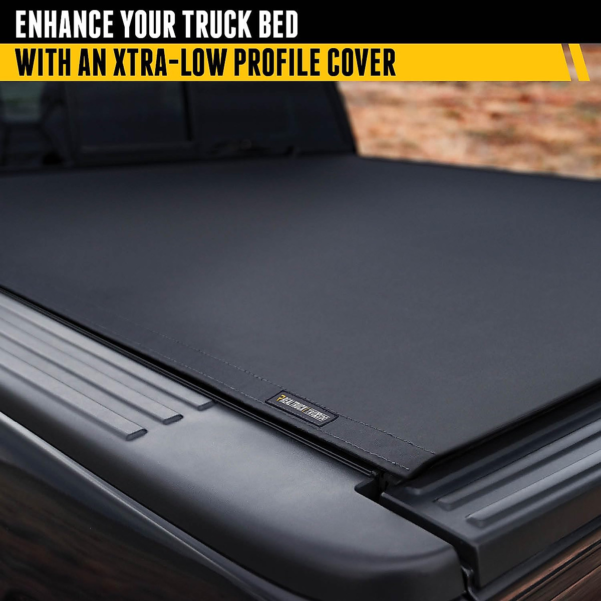 RealTruck TruXedo Pro X15 Soft Roll Up Truck Bed Tonneau Cover | 1486901 | Fits 2019 - 2025 Dodge Ram 1500, Does Not Fit w/ Multi-Function (Split) Tailgate 6' 4" Bed (76.3")