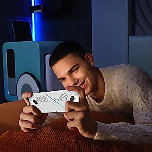 KSKSPE Case for ASUS ROG Ally Gaming Handheld, Silicone Protective Skin Sleeve, Anti-Slip & Scratch Cover for ROG Ally Gaming Handheld-Clear