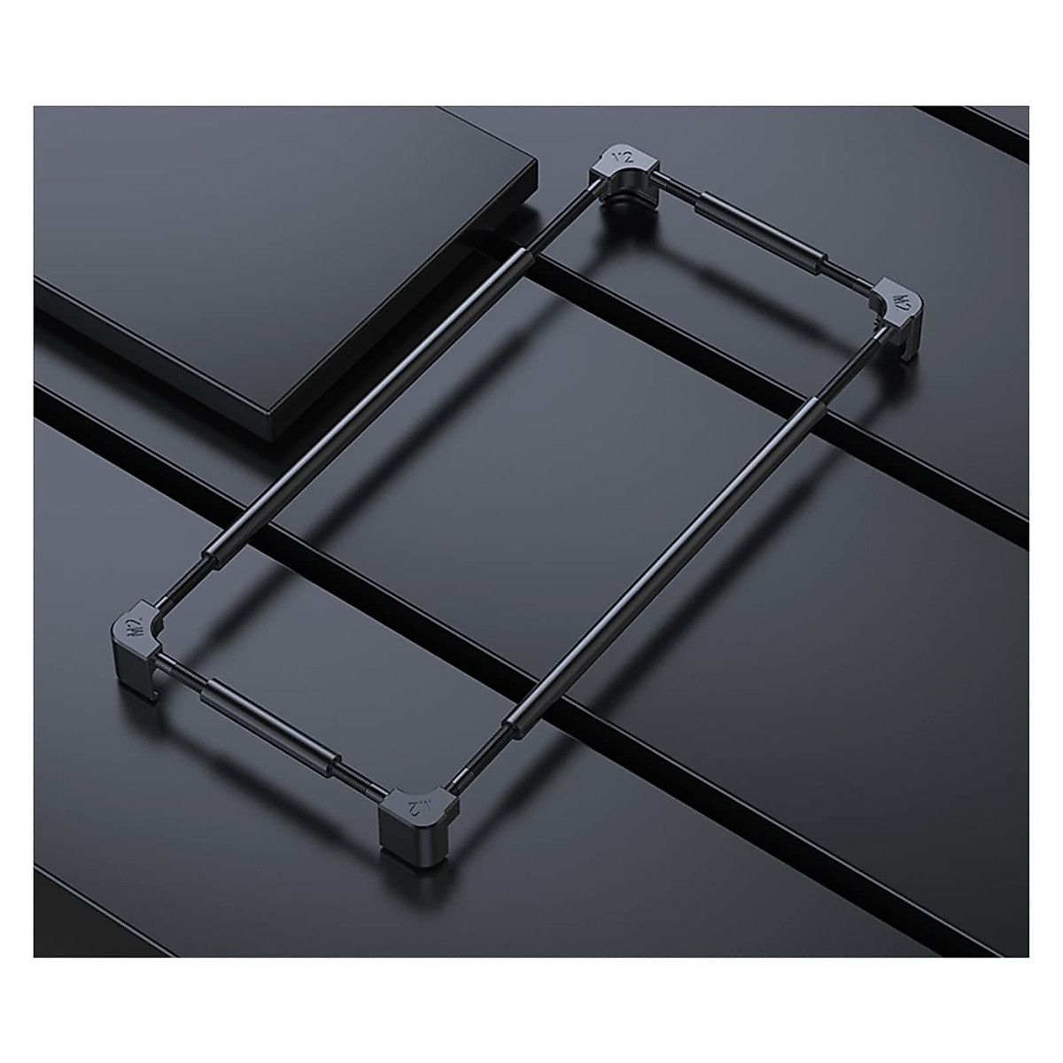 Duanmuci Yhuisen Aluminum Metal Adjustable Frame Bumper Case Compatible with Sony Xperia 1 III (Color : Black)