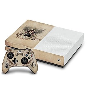 Head Case Designs Officially Licensed Assassin's Creed Arno Dorian Unity Key Art Vinyl Sticker Gaming Skin Decal Cover Compatible With Xbox One S Console and Controller Bundle