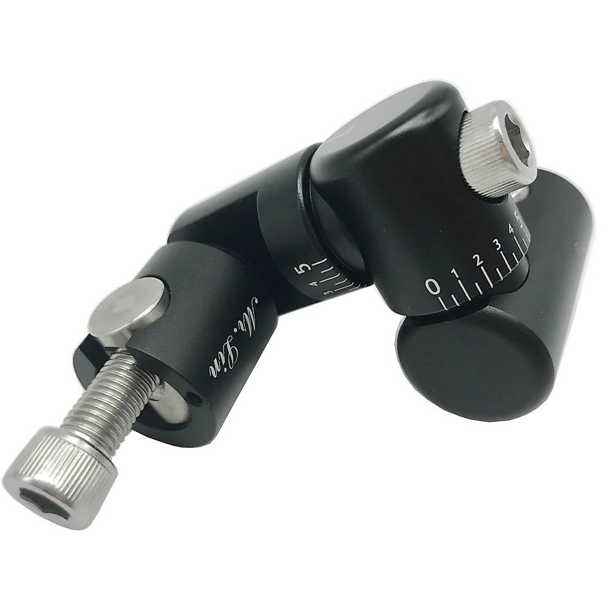 AMEYXGS Bow Rod Stabilizer Single Side V-bar Fully Adjustable V-Bar Mount Quick Disconnect(Black)