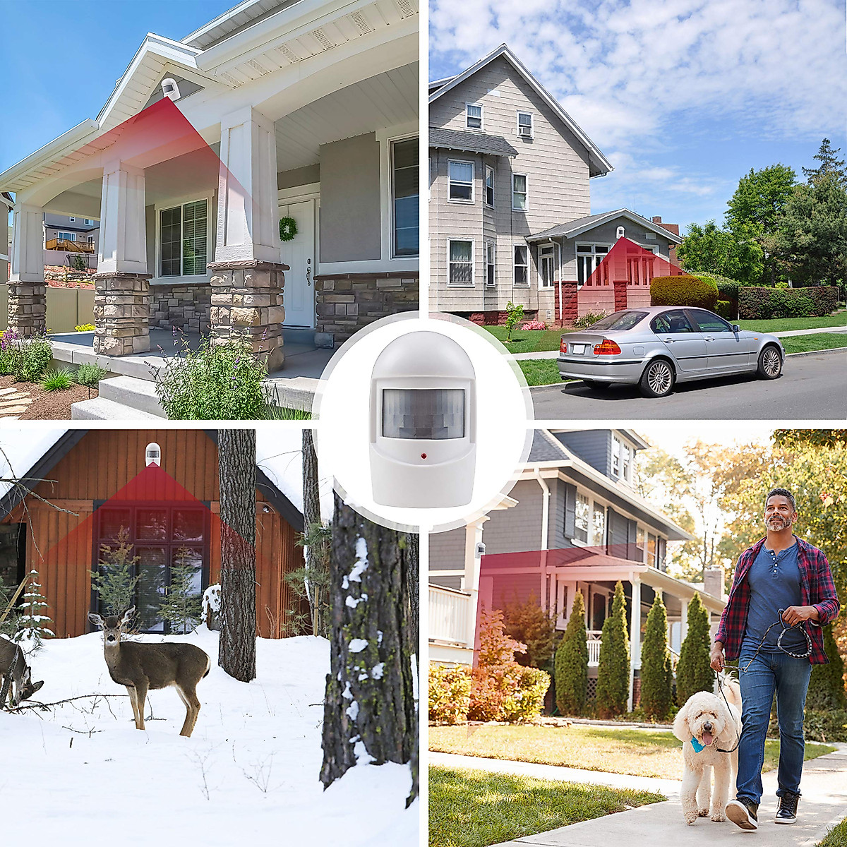 Jobar RET3731 Best Alarm Driveway Patrol, 1 Count (Pack of 1), White