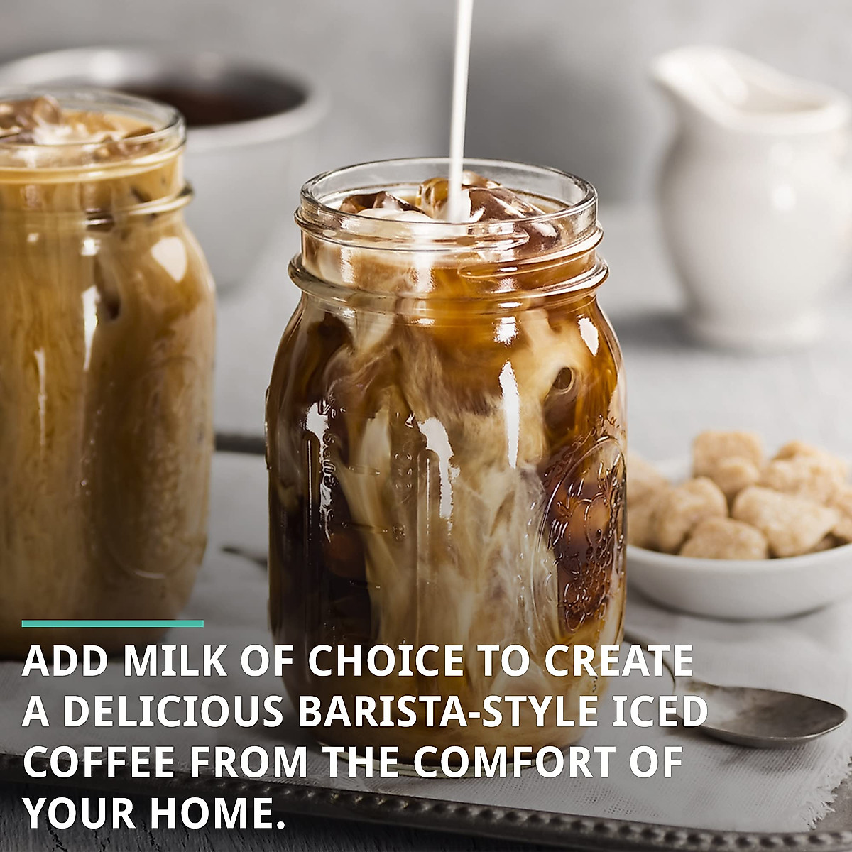 Cold Brew Coarse Ground Coffee, High Caffeine Blend, Dark Roast, 1 LB, Extra Strong, Cold Brewing & French Press