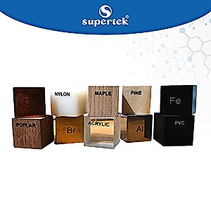 Ten Specimen Density Set (Ten Piece/Cube/Block)