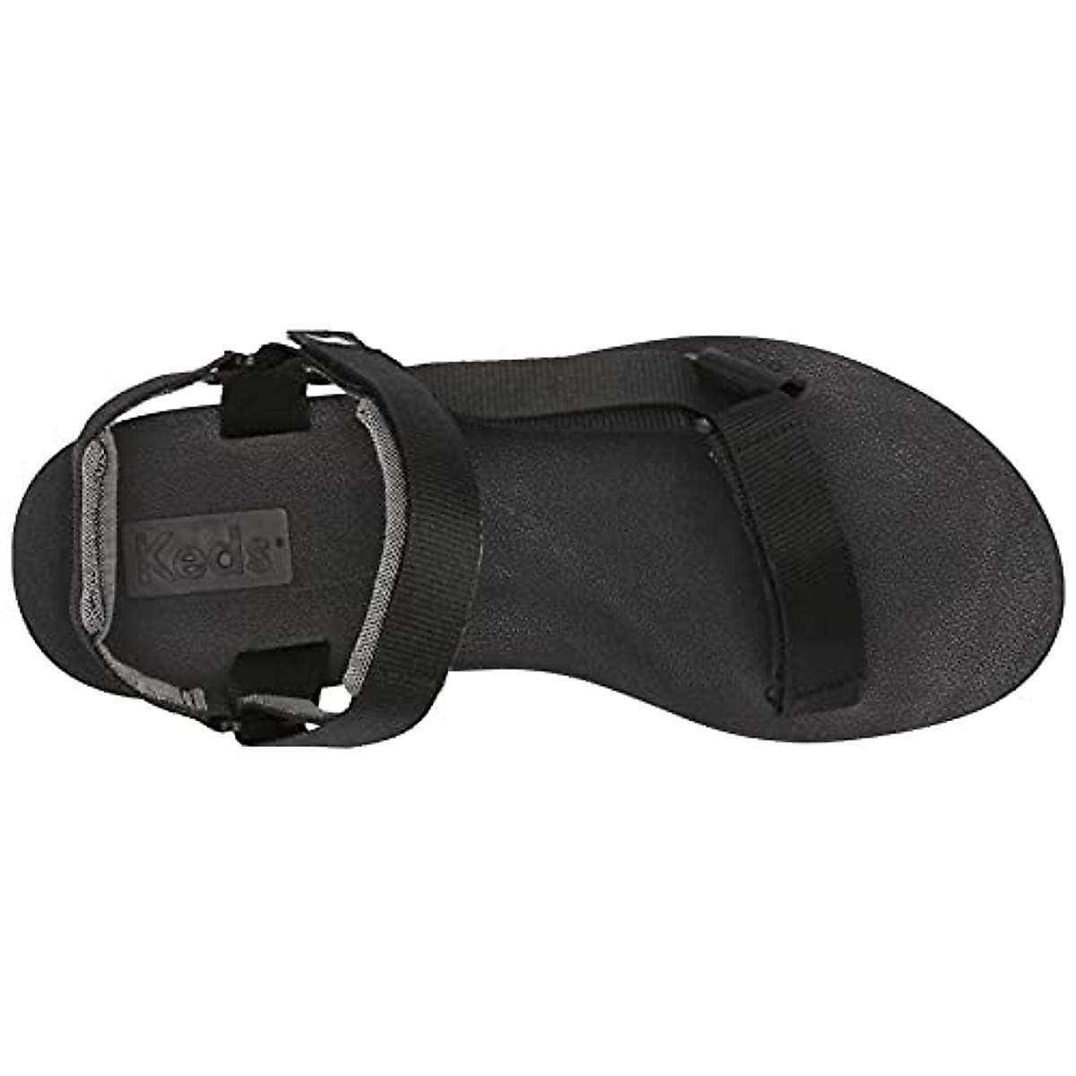 Keds Women's Trio Eco Sport Sandal, Black, 9