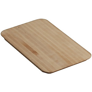 KOHLER K-6246-NA Riverby Hardwood Cutting Board 1.00 x 17.38 x 10.50 inches