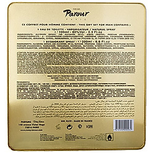 Remy Latour Cigar 2 Piece Gift Set for Men (Eau de Toilette Spray, Deodorant Spray)