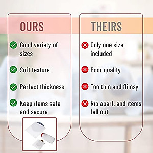 Mr. Pen- Foam Pouches, 36 pcs, Assorted Size, Plate Packing Sleeves, Foam Packing Pouches, Foam Pouches for Packing Dishes, Packing Supplies for Moving Dishes and Glasses, Foam Moving Pouches