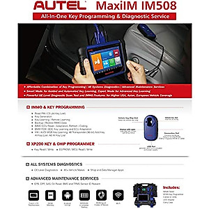 MaxiIM IM508 Key Programming Tablet