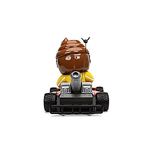 Jada Toys Fart Karts, Remote Control Car, Makes a Variety of Farting Sounds from the Kart, Hilariously Fun Toy, HyperChargers USB Charging Technology, For Ages 6 and up