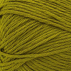 Lion Brand Yarn (1 Skein) Yarn Oh Baby Yarn, Olive, 540 Foot (Pack of 1)