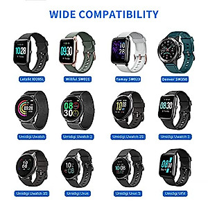 warmartter 3.3FT Smart Watch Charger Magnetic, USB Charging Cable for YAMAY VeryFitPro SW023 ID205L SW021 ID205U ID205S SW025 Uwatch 3 3S 2 2S