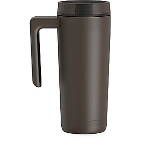 THERMOS ALTA SERIES Stainless Steel Mug 18 Ounce, Espresso Black