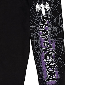 Marvel Spider-Man Venom Miles Morales Little Boys Fleece 3 Pack Pants / 7-8