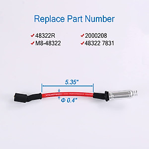 JDMSPEED High Performance Spark Plug Ignition Wire for 2000-2009 Chevy GMC V8