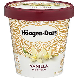 Haagen-Dazs, Vanilla Ice Cream, Pint (8 Count)