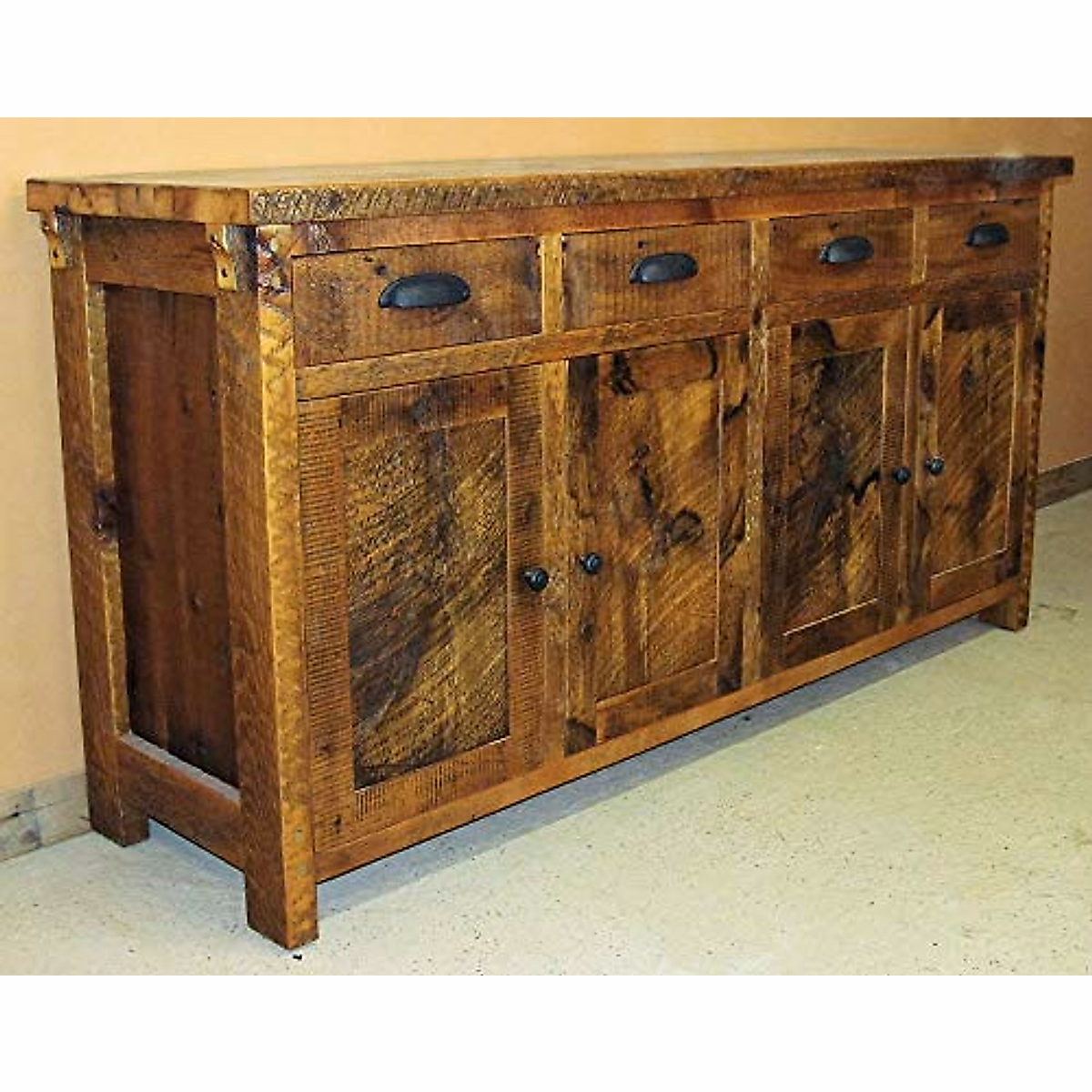 Minnesota Barnwood Buffet Table