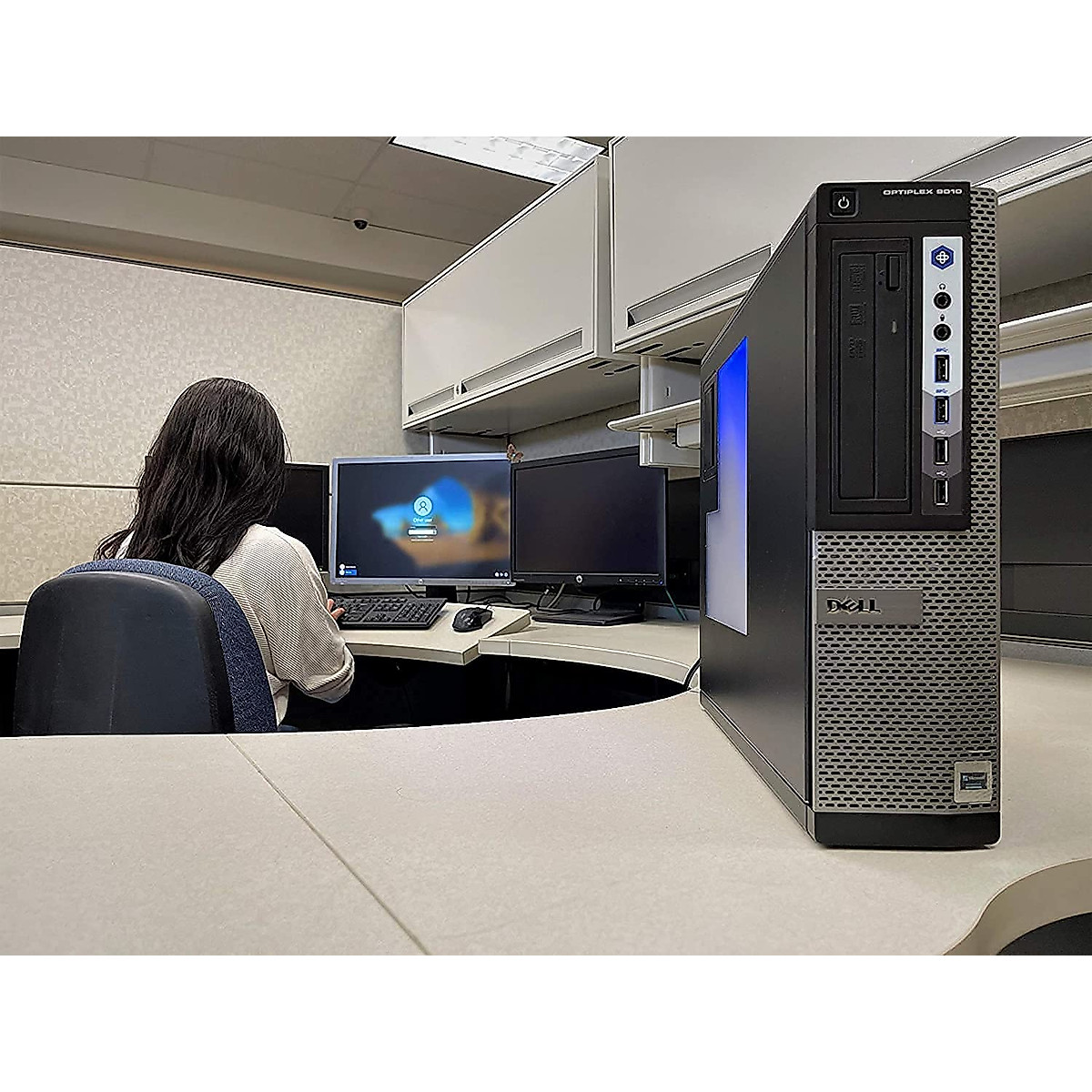 Dell Optiplex 7010 Desktop Computer PC, 4GB RAM, 500GB SSD Hard Drive, Windows 10 Home 64 Bit (Renewed)