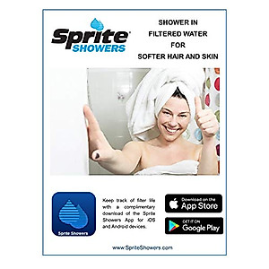 Sprite HF-CM Shower Hose Filter, Chrome