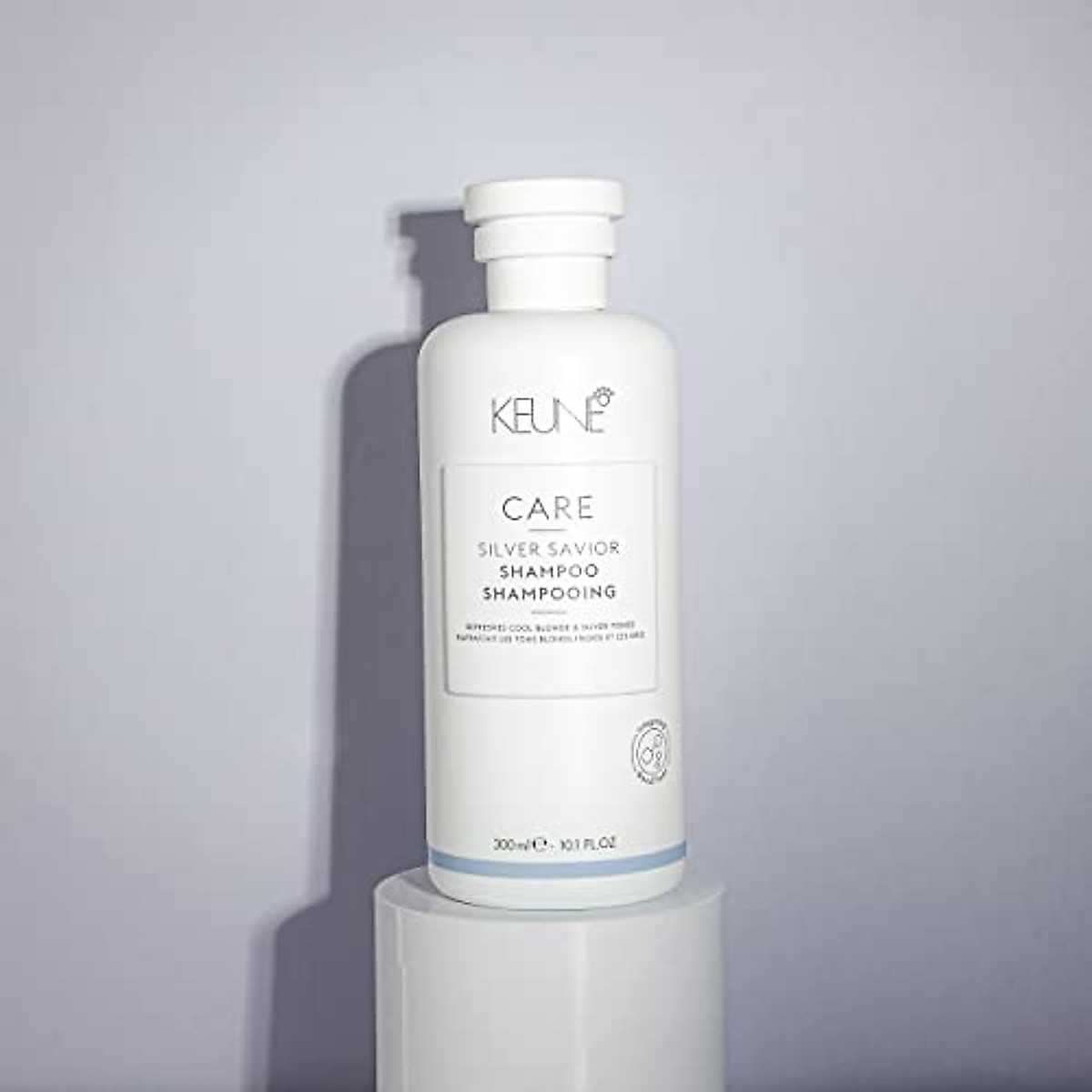 Keune Care Silver Savior Shampoo, Toning & Brightening Cleanser for Blonde & Grey Hair, 10.1 Fl Oz