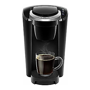 Keurig K-Compact Single Serve Coffee Maker with 24-Count Single Serve K-Cups and Stainless Steel Tumbler Bundle (4 Items)