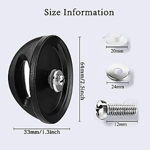 Universal Pot Lid Replacement Knob for rival crockpot Replacement Parts Pan Lid Hoding Handle Replacement Compatible with Kitchen Cookware Casserole Glass Saucepan (1 Pack)