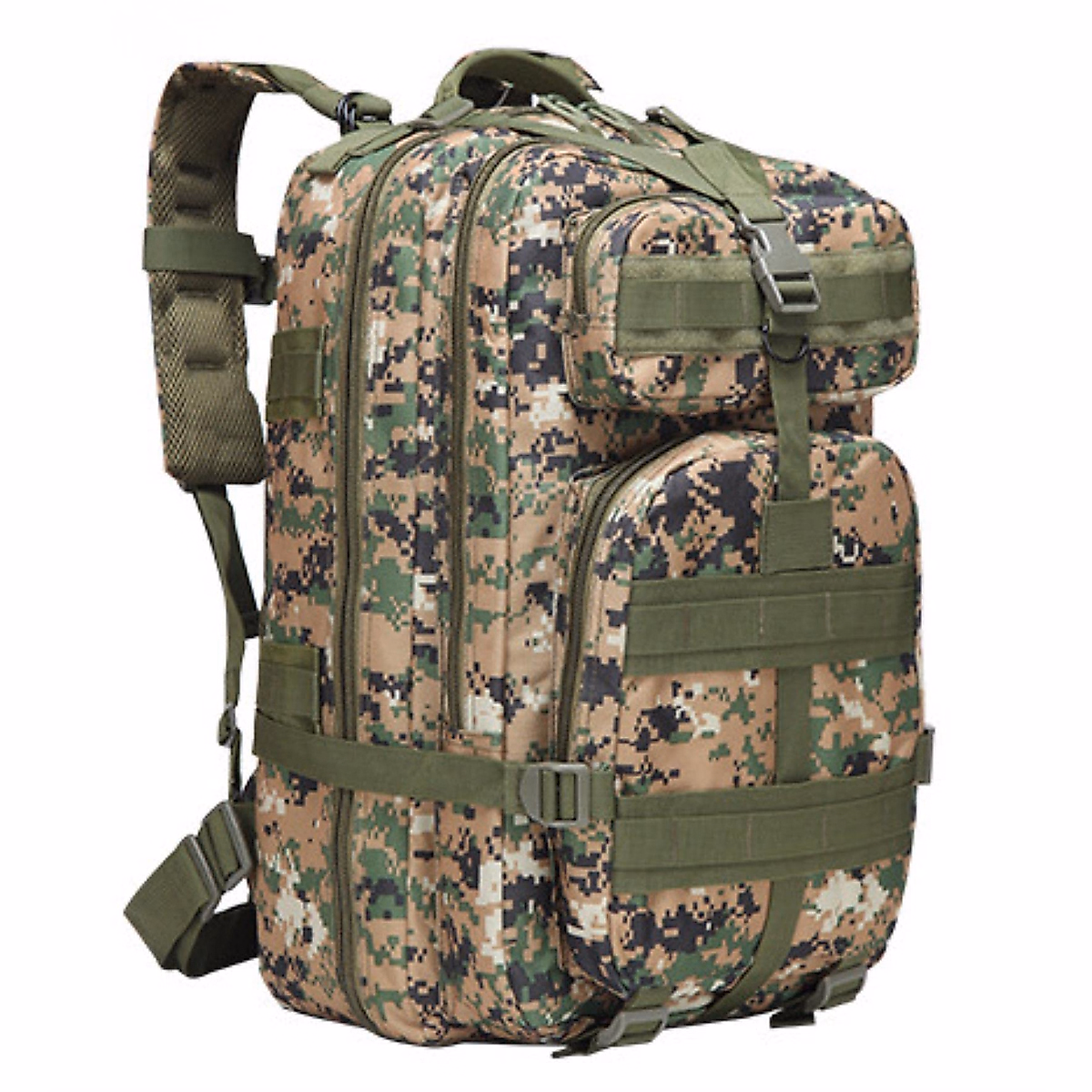 DTKJ Unisex 40L Military Tactical Backpack,Army Assault Pack Molle Rucksacks Daypack for Outdoor Hiking Camping Trekking Hunting