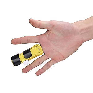 Finger Splints 2 Pcs Adjustable Finger Support Brace Breathable Protector Index Finger Immobilization Sleeve for Mallet Injury Fractured Straightening Pain Relief (Color : Black)