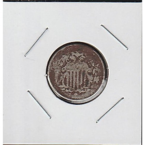 1868 Shield (1866-1883) Nickel Good