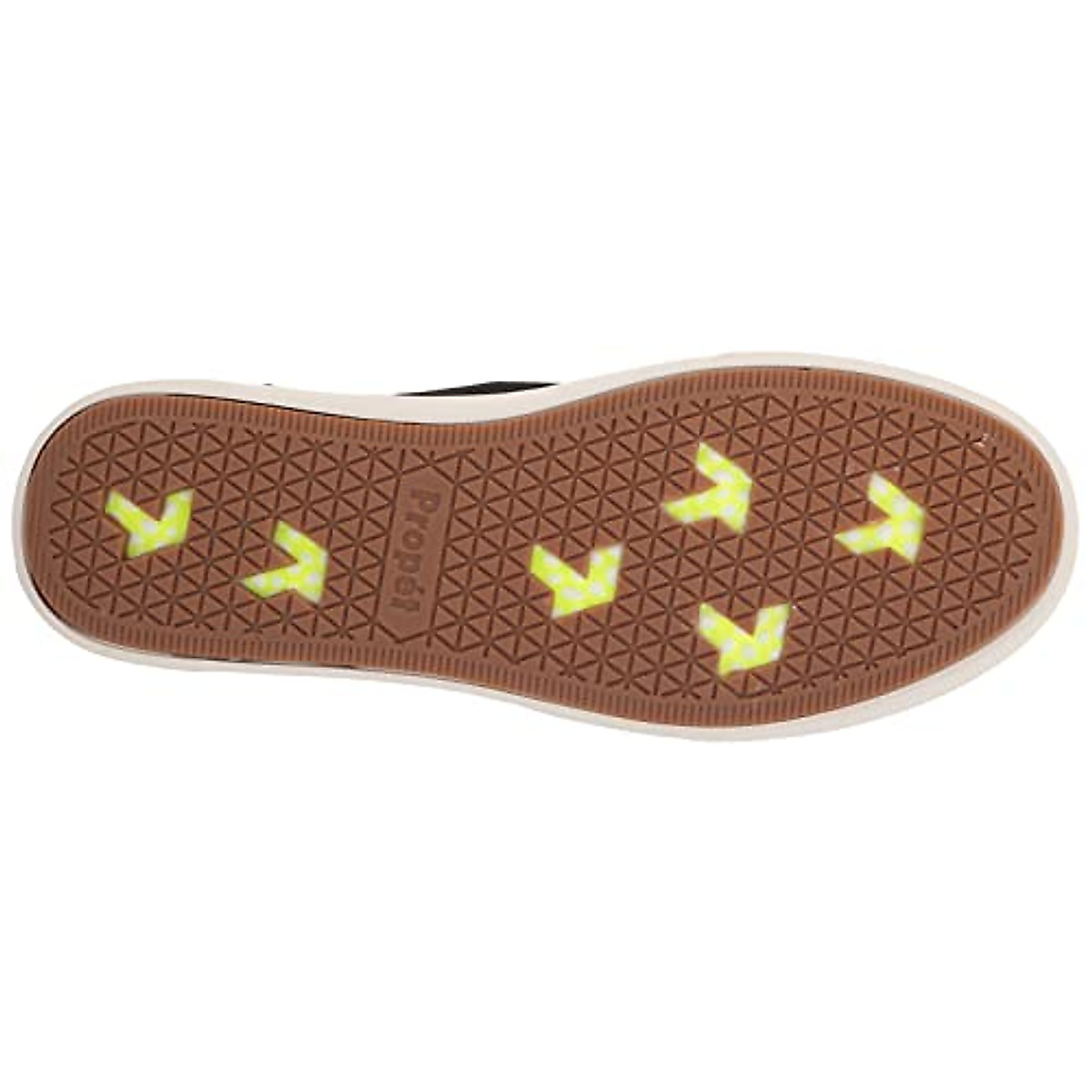 Propét Women's Klaire Sneakers, Black, 12 X-Wide US