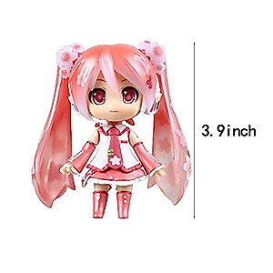Nendoroid Q Hatsune Miku Diva 10th Anniversary Super Premium Action Figure, 3.9" Two Hairstyles