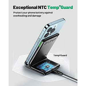 Wireless Charger, 15W Fast Wireless Charging Station, SAFUEL Wireless Charging Stand with Sleep-Friendly Light for iPhone 14 13 12 Pro XR XS 8 Plus Samsung Galaxy S22 S21 S20 Note 10 Ultra Google