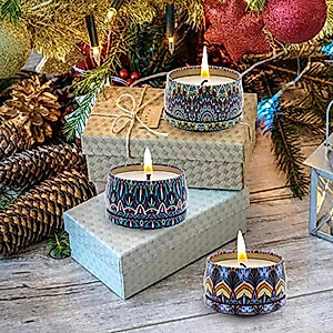 12 Pack Scented Candles Gift for Families and Her,2.2OZ Make with Natural Soy Wax and Oils Aromatherapy Candles with Various Fragrances